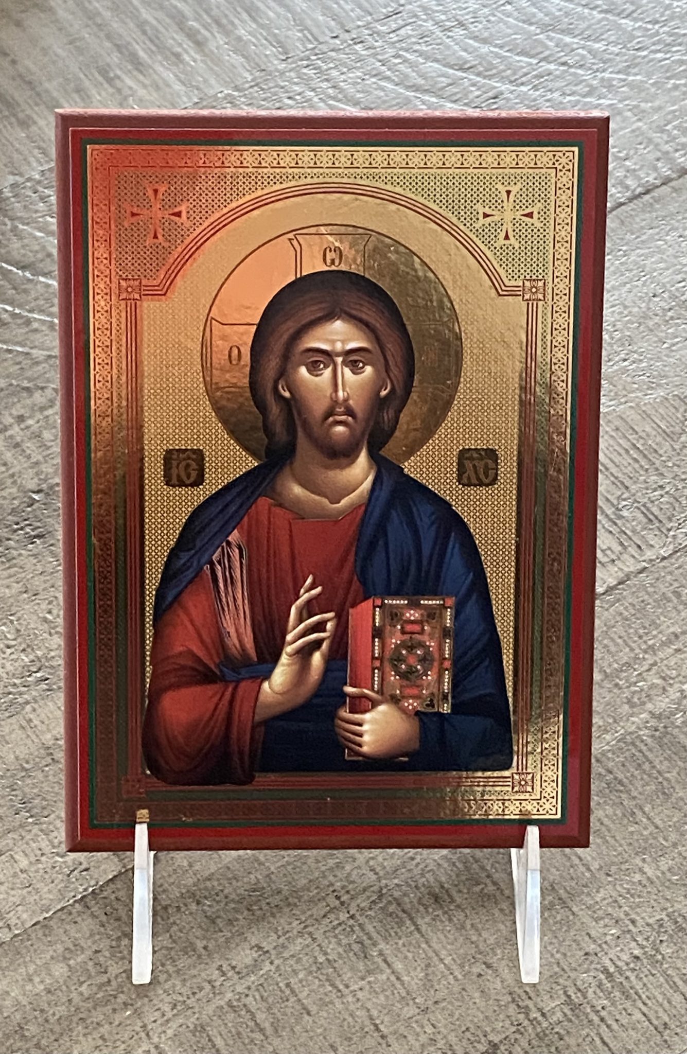 The Icon on My Desk: How Jesus Grounds My Workday - Silence Teaches Us ...