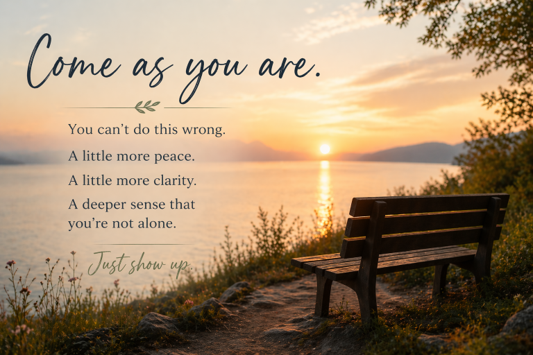 Come As You Are: A Simple Invitation to Sit with God - Silence Teaches ...